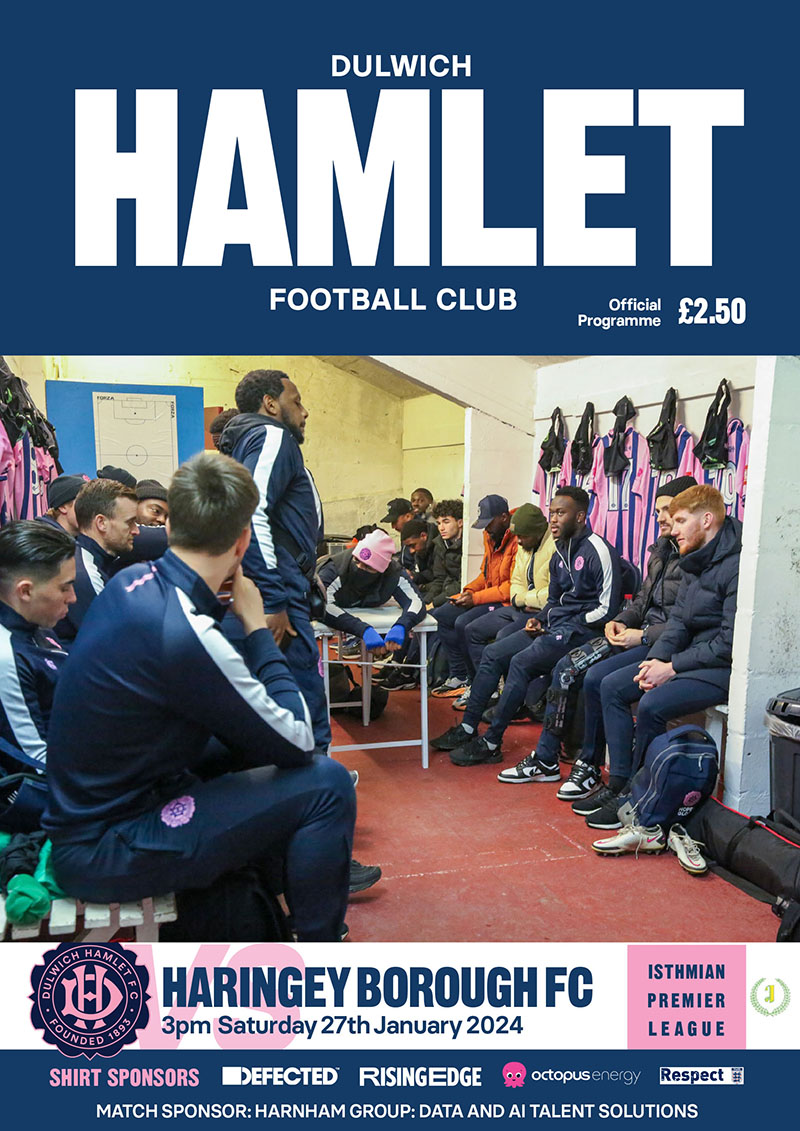 Dulwich Hamlet Football Club - Men's Matchday Programmes Season 2023/24