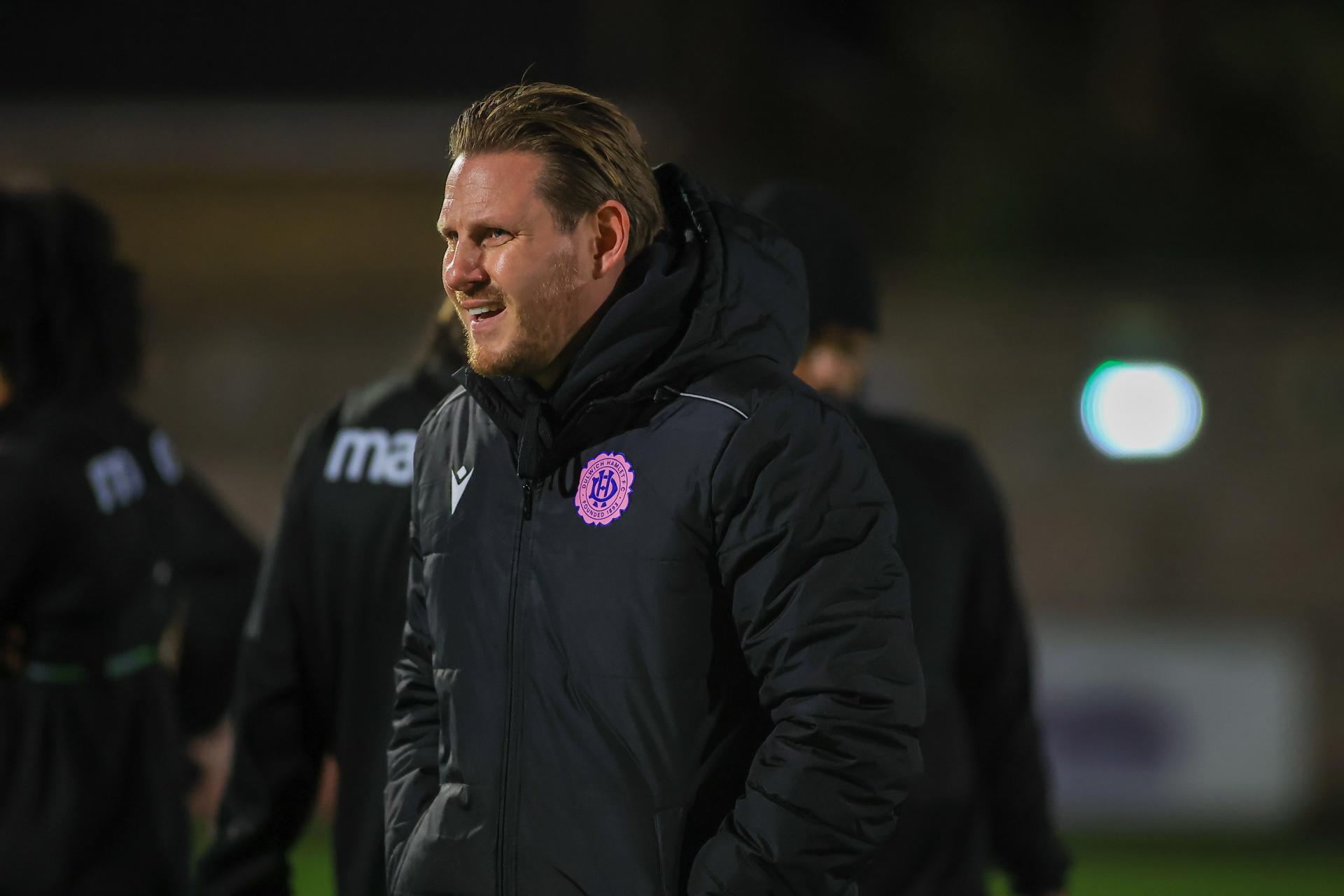 Dulwich Hamlet Football Club - Mark Dacey reacts to our 1-0 victory ...